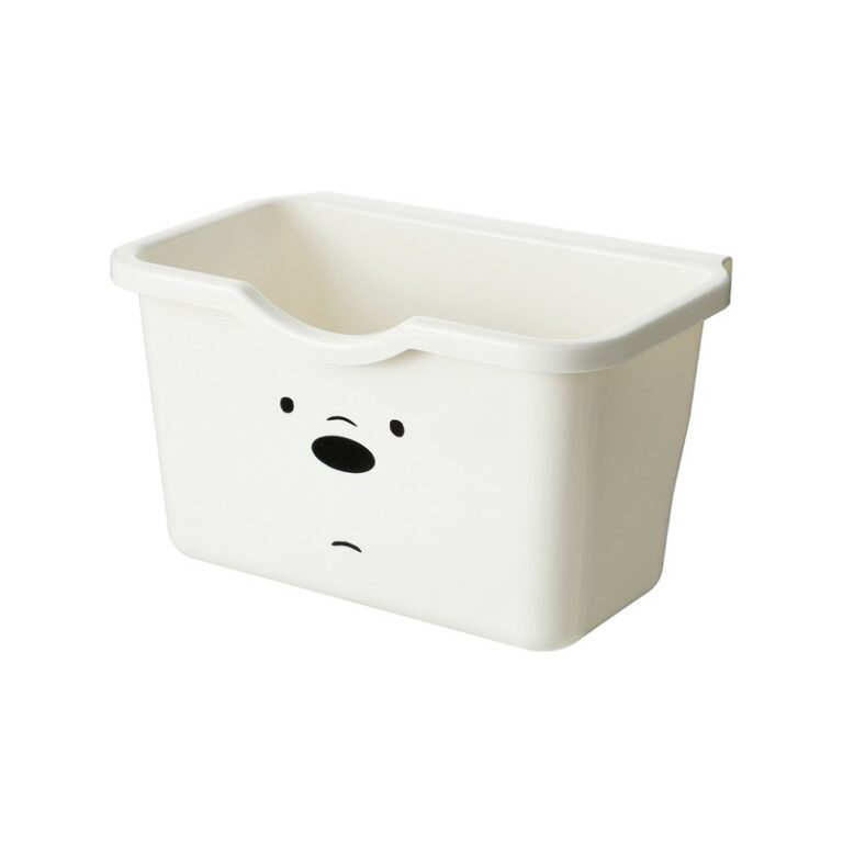 We Bare Bears Collection 4.0 Storage Hanging Basket(Ice Bear) - Miniso ...