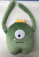 Little Monster Plush Toy(11.8in., Green) - Miniso Bolivia